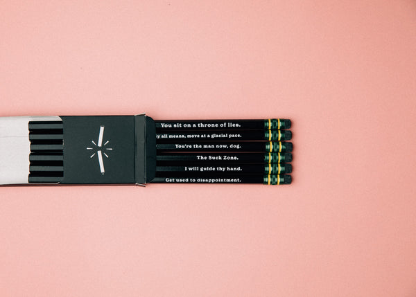 Writer's Block Pencils – Plot Devices